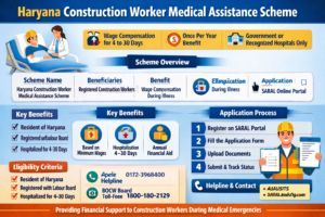 Haryana Construction Worker Medical Assistance Scheme